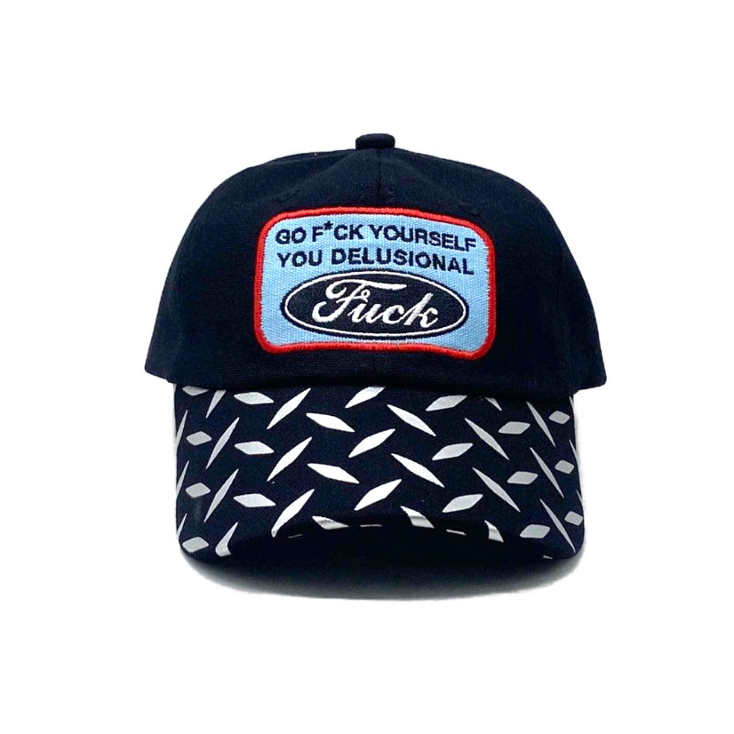 Delusional Fuck Hat Black – stingwater